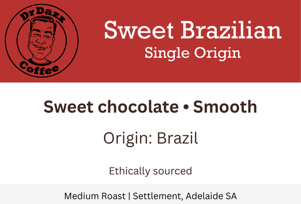 Sweet Brazilian (single origin coffee beans) – DrDazz Coffee